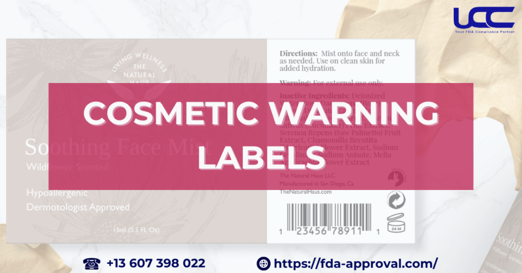 Cosmetic Warning Labels: Key FDA Rules for Consumer Safety